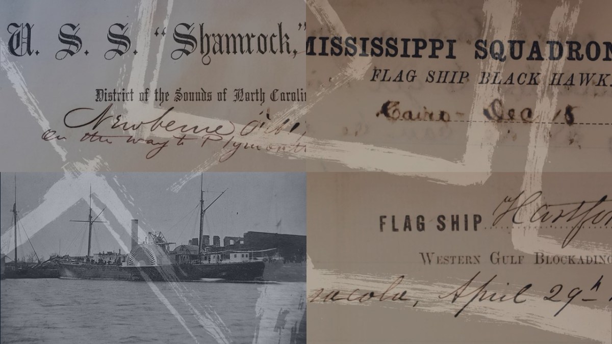 Touring the Flagships of the Civil War U.S. Navy – In Letterheads… – The Civil War Bluejackets ...